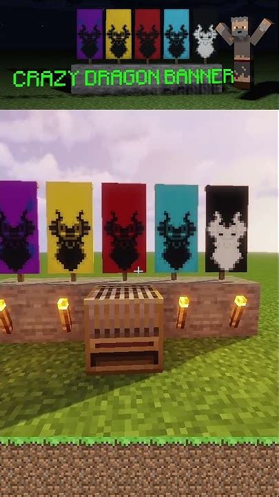 Dragon Banner In Minecraft Shorts Youtube