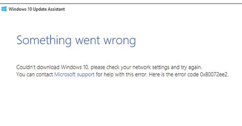 how to fix error code 0x80072ee2 in windows 10 errortools