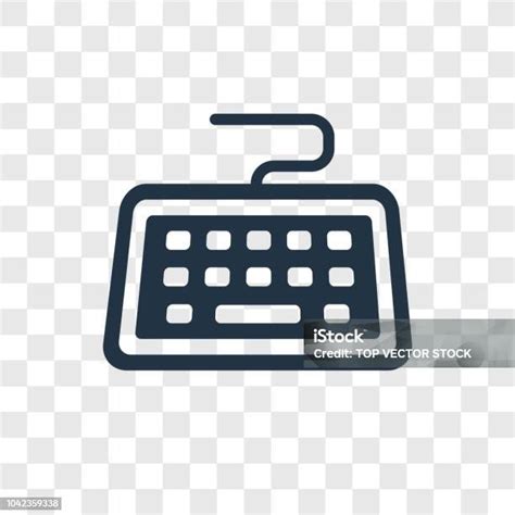 투명 한 배경 키보드 투명 로고 디자인에 절연 키보드 벡터 아이콘 0명에 대한 스톡 벡터 아트 및 기타 이미지 0명 노트북 데이터 Istock