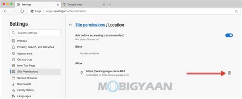 How To Change Site Permissions In The New Microsoft Edge Windows Mac