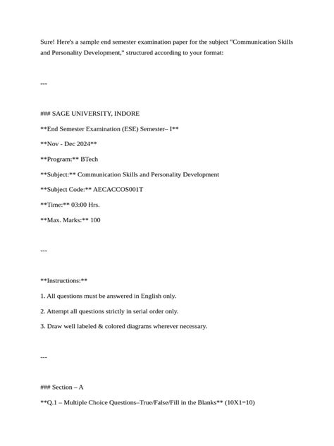 Cspd Pdf Reading Comprehension Communication