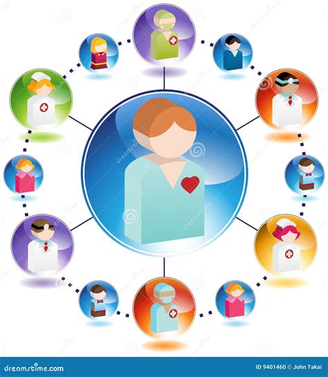Patient Care Stock Vector Illustration Of Health Clinic 9401460