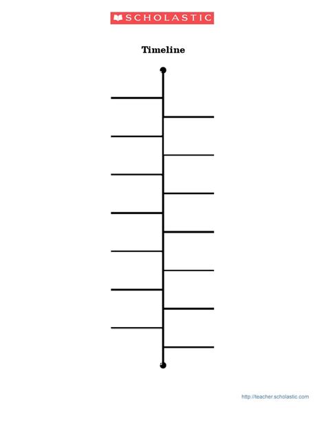 Blank Timeline Template 15 Blank Timeline Template 15 2 Graphic
