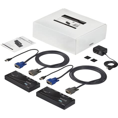 Startech Com USB VGA KVM Console Extender Over CAT UTP Ft Operate A USB VGA KVM Or PC