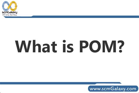 Pom Describe How You Use In Ur Project