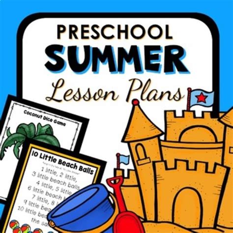 Summer Theme Lesson Plans Summer Camp Activities Preschool Prek