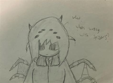 Cute Spider Girl I Drew In Robotics Class Rteenagersdrawingstuff
