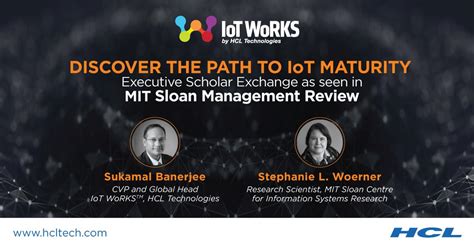 Hcltech On Linkedin Evaluating An Iot Platform For Your Enterprise Let Experts From Mit And
