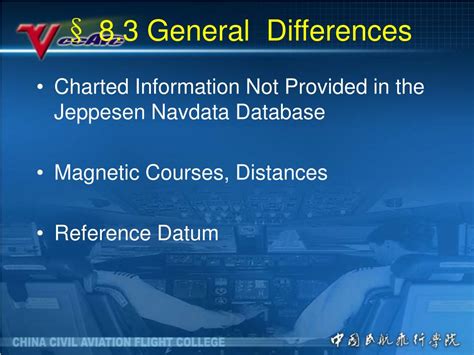 PPT Chapter Differences Between Jeppesen Database Charts PowerPoint Presentation ID