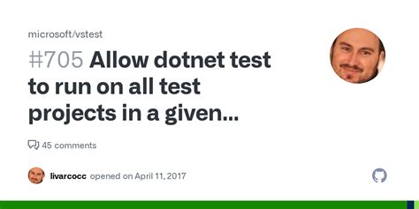 Allow Dotnet Test To Run On All Test Projects In A Given Directory