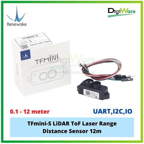 Jual Tfmini S Lidar Tof Laser Range Distance Sensor 12m Shopee Indonesia