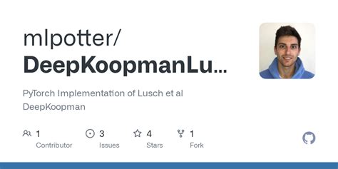 Github Mlpotter Deepkoopmanlusch Pytorch Implementation Of Lusch Et Al Deepkoopman
