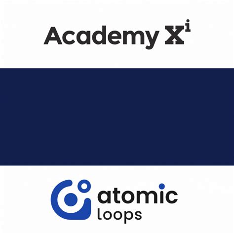 Were Excited To Announce A New Partnership Between Academy Xi And Atomic Loops Together Were