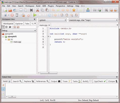 Jugando A Crear Compilar C En Windows Usando Codelite