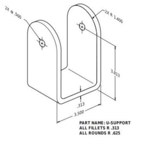Solved Using Nx Unigraphics Generate 3d Modeling Parts No