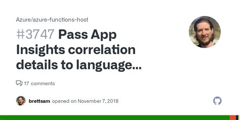 Pass App Insights Correlation Details To Language Workers · Issue 3747 · Azureazure Functions