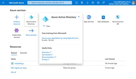 Microsoft Azure Hightouch Docs