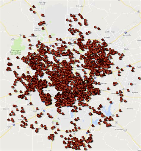 Data San Antonio ZIP Codes With The Most Registered Sex Offenders