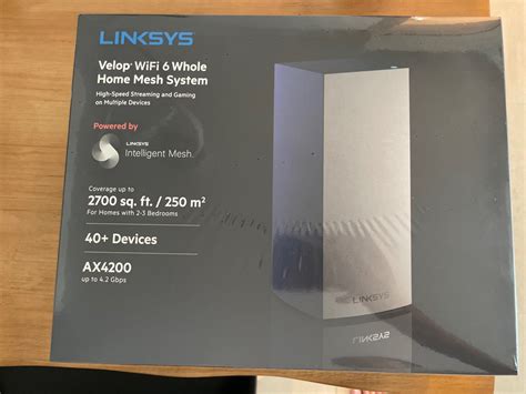 Linksys Tri Band Wifi 6 Router Mx4200 Computers And Tech Parts And Accessories Networking On