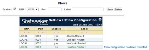 Netflow Configuration V Statseeker Documentation