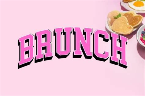 Pink Brunch Png Graphic By Dope Girl Co Creative Fabrica