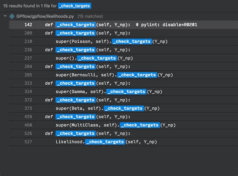 Checktargets Method In Likelihoodspy Is Not Used Anywhere · Issue 587 · Gpflowgpflow · Github