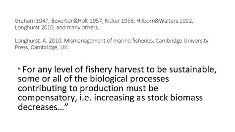 Ecosystem Fmsy Ecosystem Productivity Basic Ecosystem Concepts 1