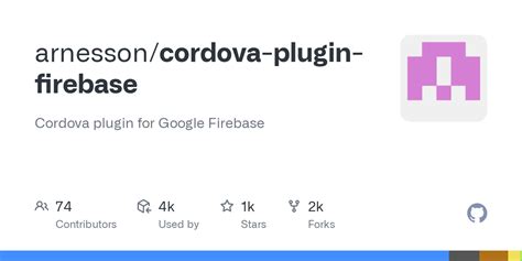 Github Arnesson Cordova Plugin Firebase Cordova Plugin For Google Firebase