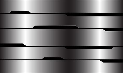 추상 실버 블랙 라인 회로 사이버 기하학적 디자인 현대 럭셔리 미래 기술 배경 벡터 일러스트 0명에 대한 스톡 벡터 아트 및 기타 이미지 Istock