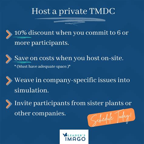 Tmdc Manufacturing Leadershipdevelopment Leaders Imago