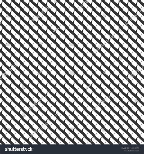 Black White Monochrome Seamlessly Repeatable Geometric Stock Vector