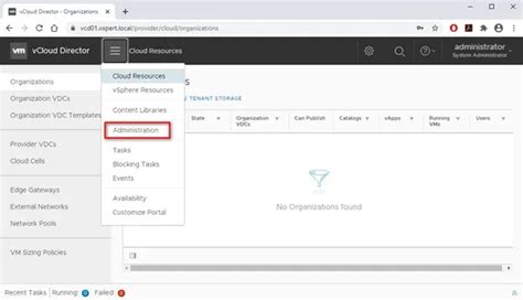 Vmware Vcloud Director 10 X Basic Configuration
