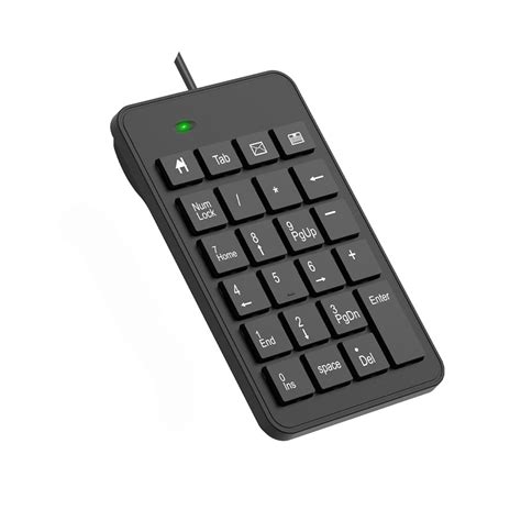 Numeric Wired Keypad Usb 19 Keys Powerful And Portable