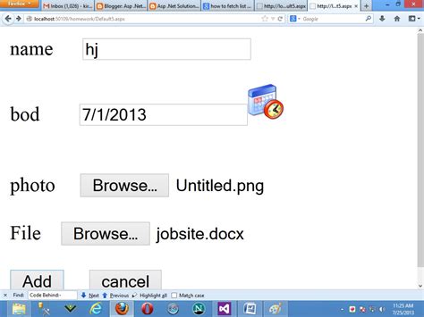 How To Upload And Retrieve Image Or File From Database And Bind Image