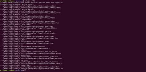 Colcon Build Error Issue Colcon Colcon Core Github
