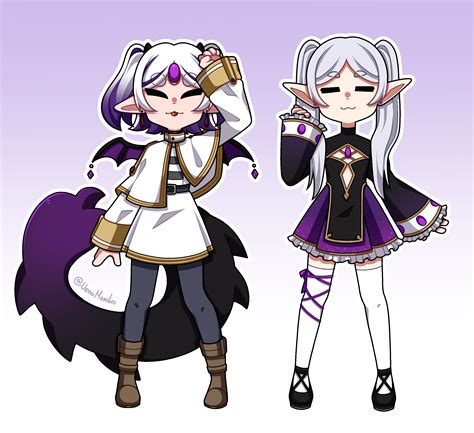 People Say I Look Like Frieren So I Swapped Our Clothes R Virtualyoutubers