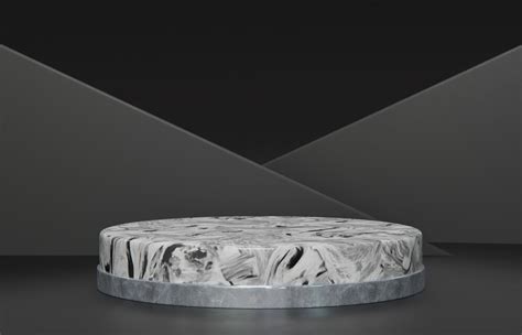 제품 프리젠 테이션을위한 미니멀리스트 장면 구성 무료 사진