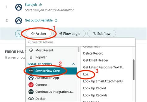 Servicenow Flow Designer Automize Software