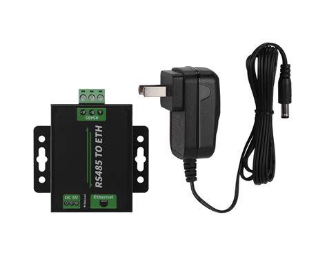 Waveshare Rs485 Ethernet Converter Cortex M0 Processor High Speed Upgradable Us Plug 100 240v