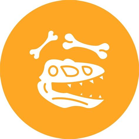 Premium Vector Dinosaur Fossil Vector Illustration Style Premium Vector Dinosaur Fossil Vector Illustration Style