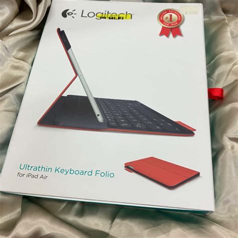 Logitech Ultrathin Keyboard Folio For Ipad Air Red S