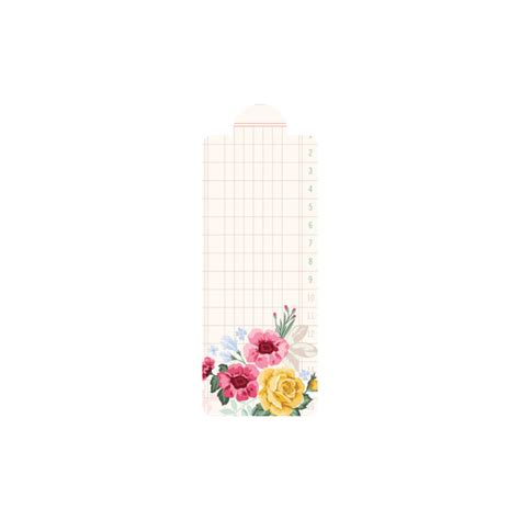 Floral Grid Label Print And Cut File Snap Click Supply Co