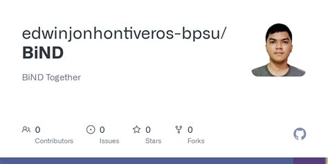github edwinjonhontiveros bpsu bind bind together