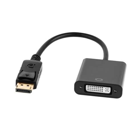 Przejście Displayport Dvi Adapter Fhd Dp Dvi Podzespoły Elektroniczne