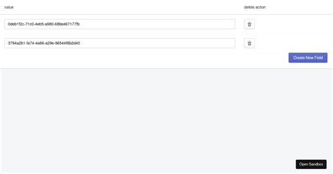 Shopify Datatable Multiple Layer Rows Codesandbox