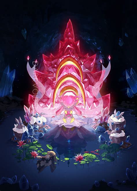 Darkvoiddoble Carbink Diancie Mega Diancie Relicanth Nintendo