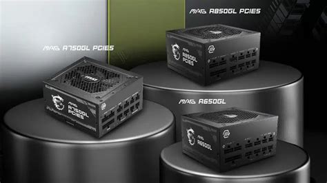 Msi Launches New Atx Power Supplies With Dual Color Pin Power Cable