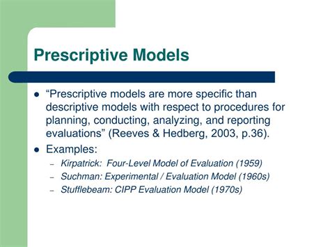 Ppt Evaluation Models Powerpoint Presentation Free Download Id 6625738
