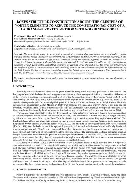 Pdf Boxes Structure Construction Around The Clusters Of Vortex