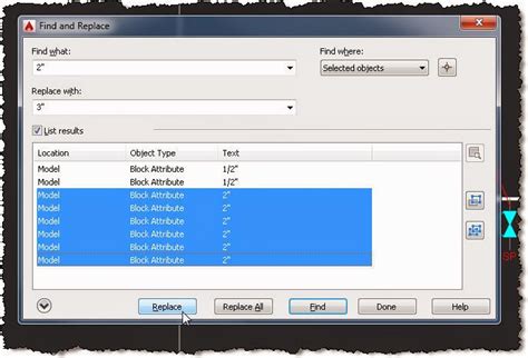 Random Stuff Autocad Advanced Search Replace
